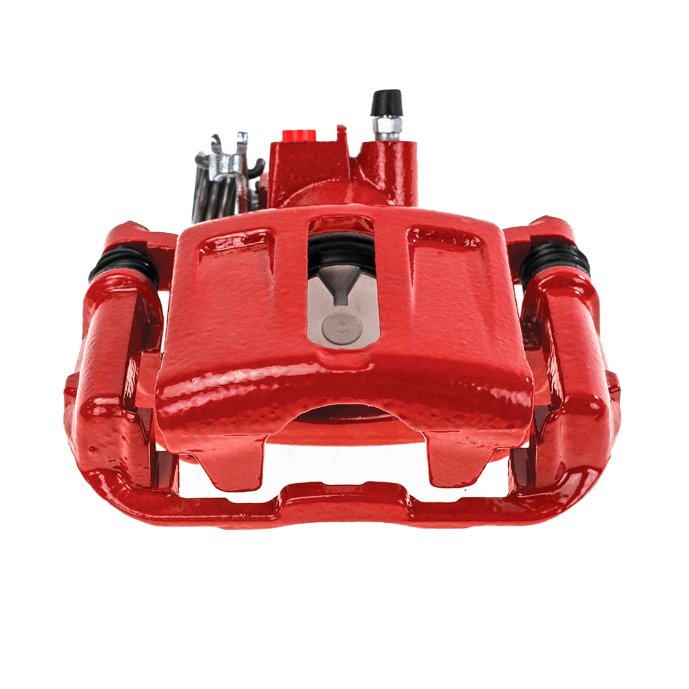 New Direct Fit Rear Drum to Disc Brake Conversion Kit W/Rotors. Red A125-1R | SSBC-USA