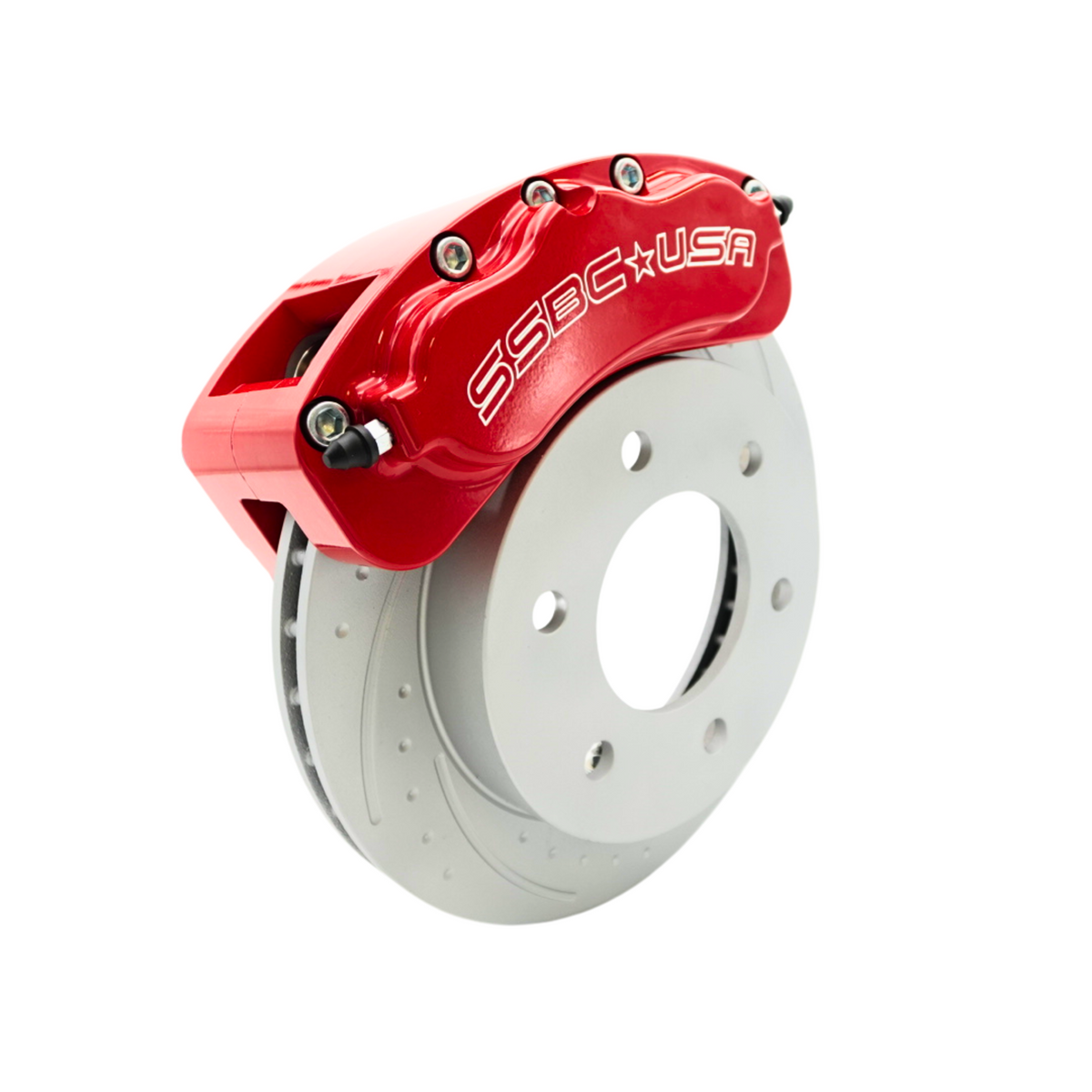 American Made B4-Brawler LT Direct Fit 4-Piston Billet Aluminum Rear ...