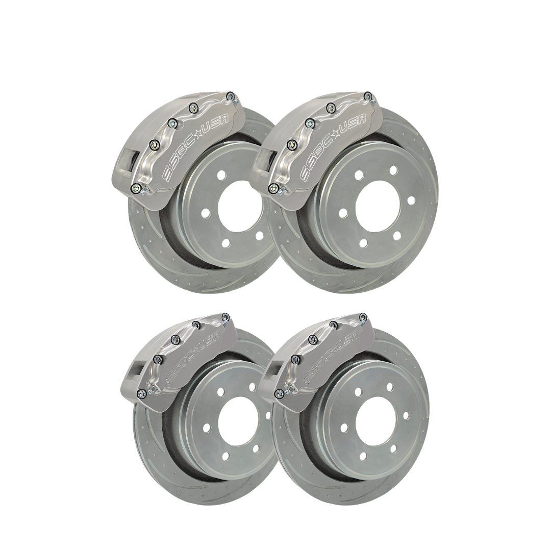 American Made 4 Wheel Brawler LT Direct Fit Billet Aluminum Big Brake ...