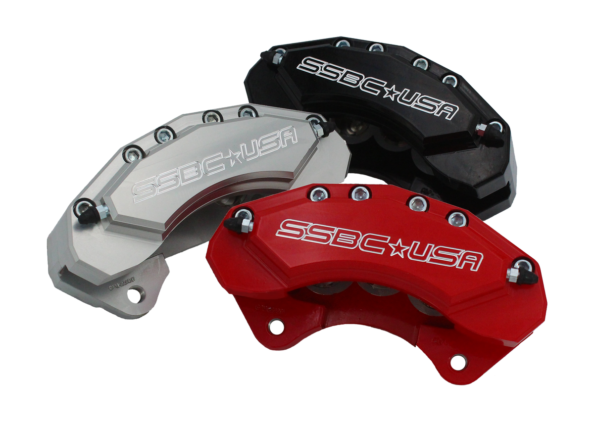 American Made M6-Moab 6 Piston Billet Aluminum Front Caliper Disc Brake ...