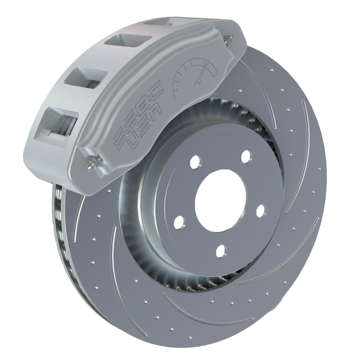 American Made R6-Redline 6 Piston Billet Aluminum Direct Fit Front ...