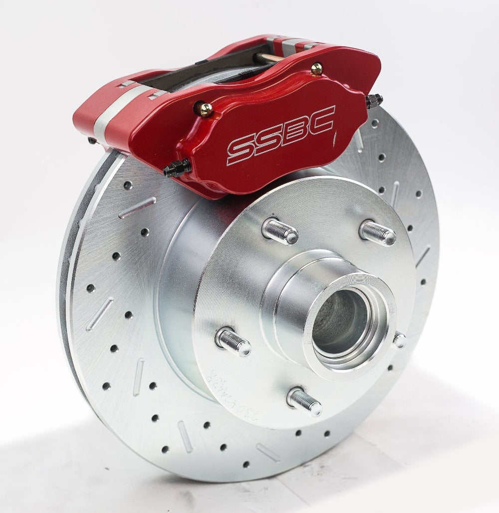 American Made Comp S 4-Piston Billet Aluminum Quick Change Front ...