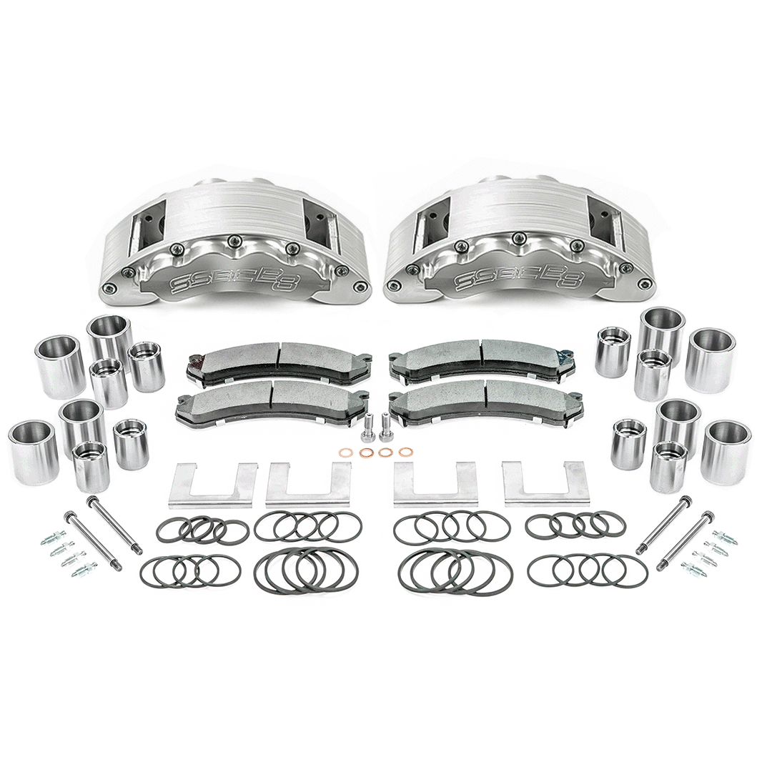 American Made B8-Barbarian 8 Piston Billet Aluminum Direct Fit Rear ...